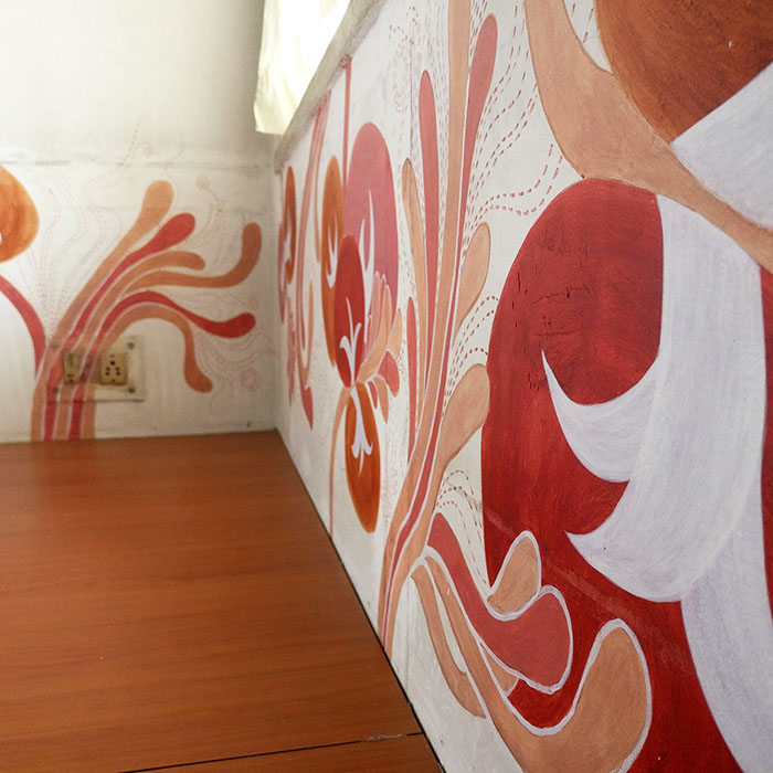 Wallscape: Painted murals – Shohini Gupta