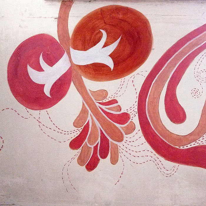 Wallscape: Painted murals – Shohini Gupta