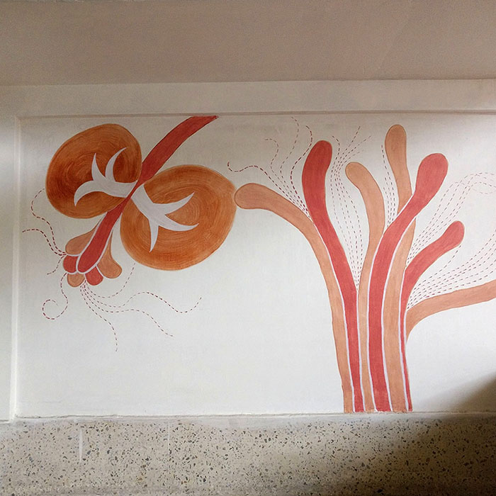 Wallscape: Painted murals – Shohini Gupta